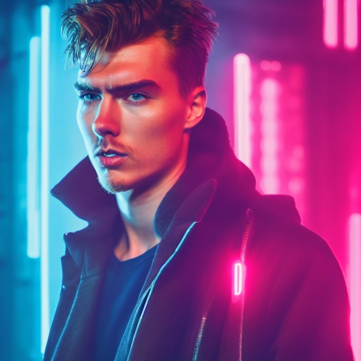 Cyberpunk Character AI Portrait Generator - ImagineMe