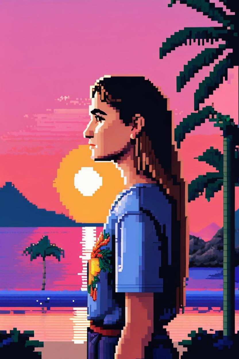 8-Bit AI Portrait - ImagineMe