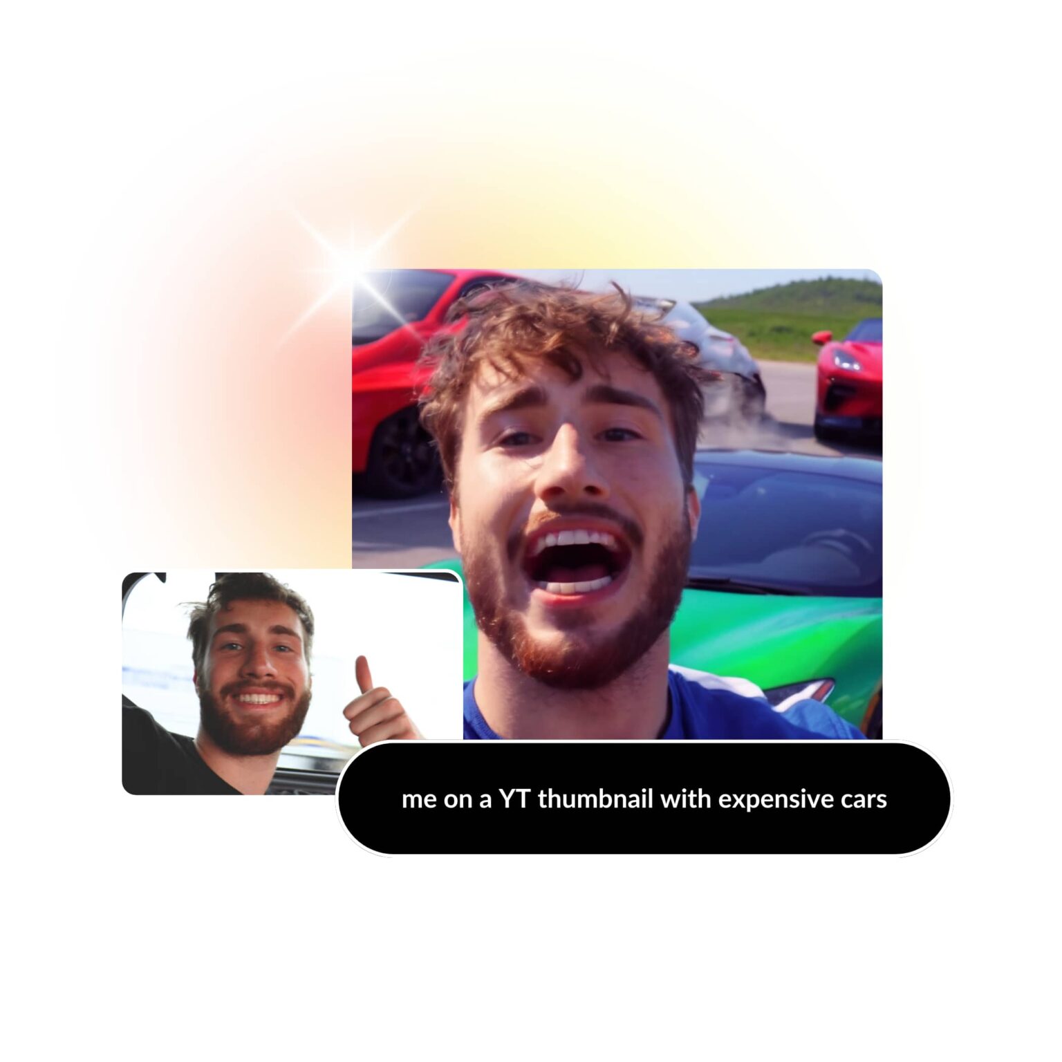 AI YouTube Thumbnail Generator - ImagineMe